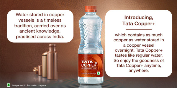 Buy Tata Copper+ Water With Goodness Of Copper Online at Best Price of ...