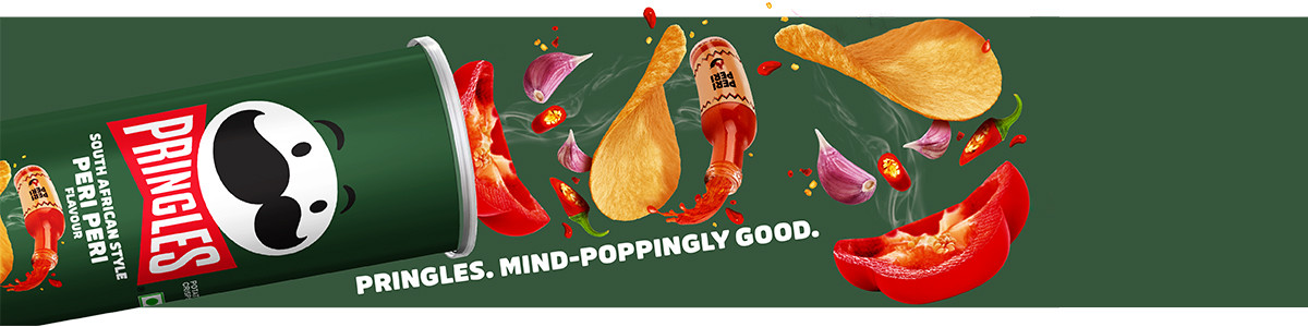 Buy Pringles Potato Crisps South African Style Peri Peri Flavour 110 Gm ...