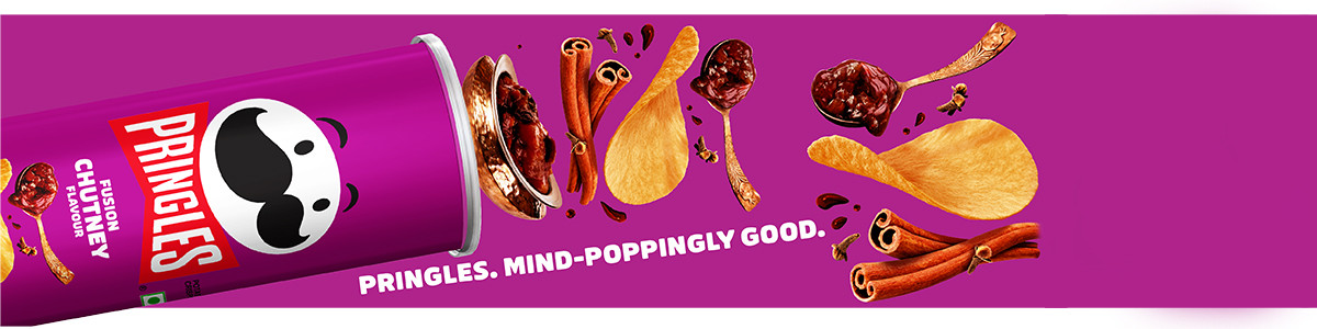 Buy Pringles Fusion Chutney Flavour Potato Crisps Online at Best Price ...