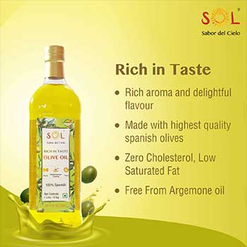 Buy Sol Olive Oil Online at Best Price of Rs 90 - bigbasket