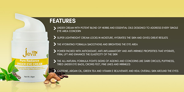 Buy Jeva Pure Radiance Under Eye Cream Online at Best Price of Rs null ...