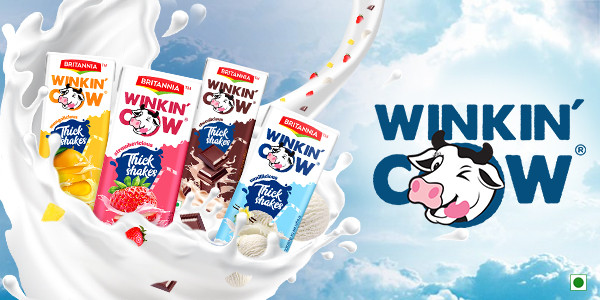 Buy Britannia Winkin' Cow Vanilla Thick Milkshake Online at Best Price ...