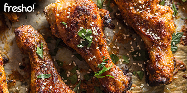 Buy fresho! Roasted Chicken Tangri/Tangdi, Ready To Fry Online at Best ...