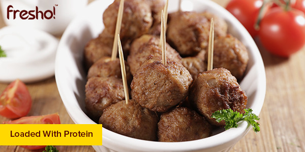 Buy fresho! Mutton Crispy Meatballs, Ready To Fry Online at Best Price ...