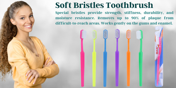 Buy MAXI Zest Toothbrush - For Oral Hygiene & Fresh Breath, Soft ...