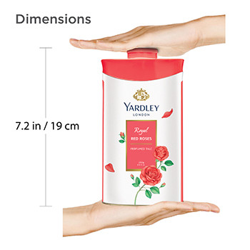 Buy Yardley London Royal Red Roses Perfumed Talc for Women| Smooth ...