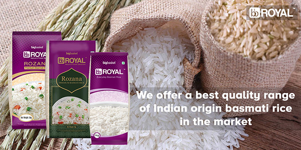 Buy Bb Royal Rice Basmati Everyday 5 Kg Online At Best Price of Rs 323 ...