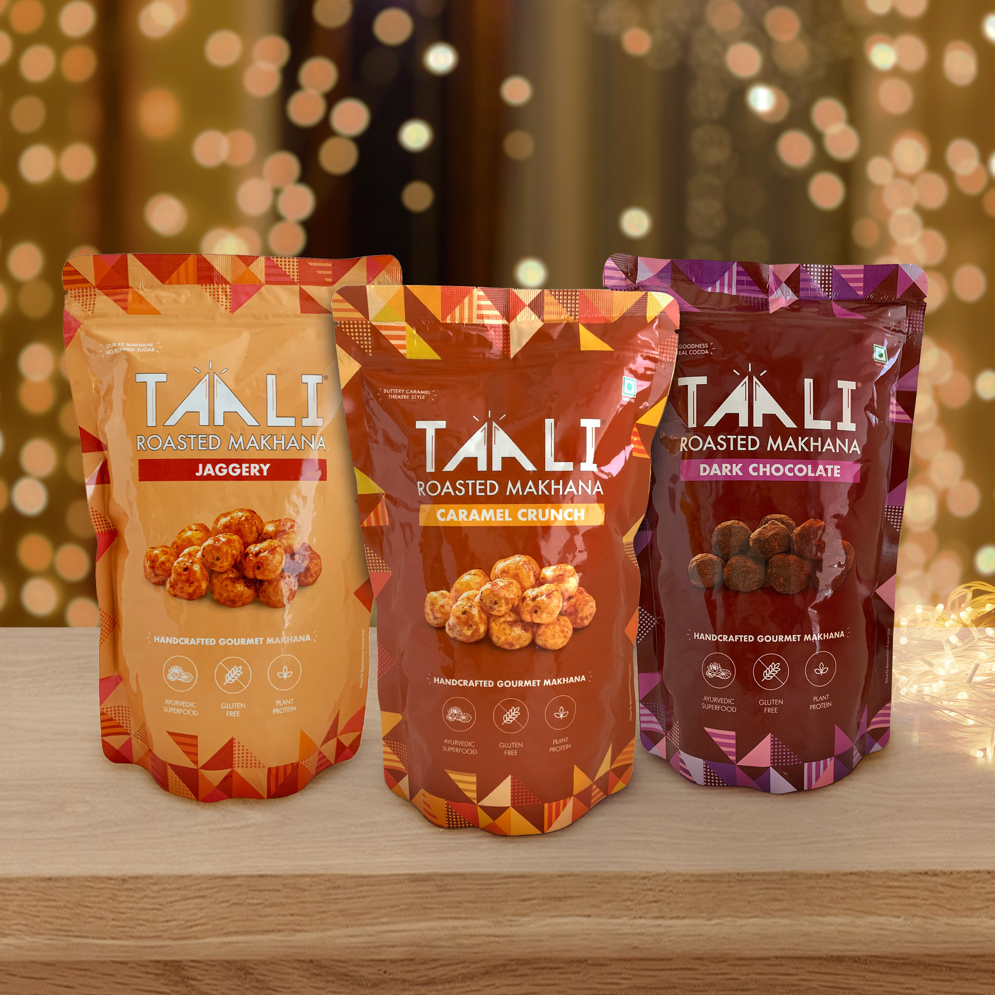 Buy Taali Roasted Makhana - Jaggery, Plant Protein, Gluten Free ...