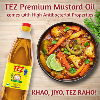 Buy Tez Oil Mustard Kachchi Ghani 200 Ml Online at the Best Price of Rs ...