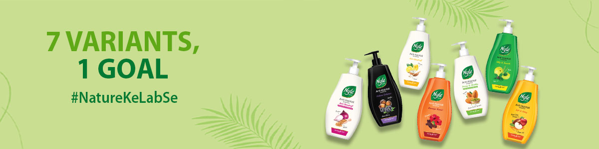 Buy Nyle Strong & Healthy Anti-Hair Fall Shampoo - With Almonds, Green ...