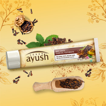 Buy Lever Ayush Anti Cavity Clove Oil Toothpaste Online at Best Price ...
