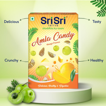 Buy Sri Sri Ayurveda Amla Candy Mango Flavored Delicious Healthy And ...