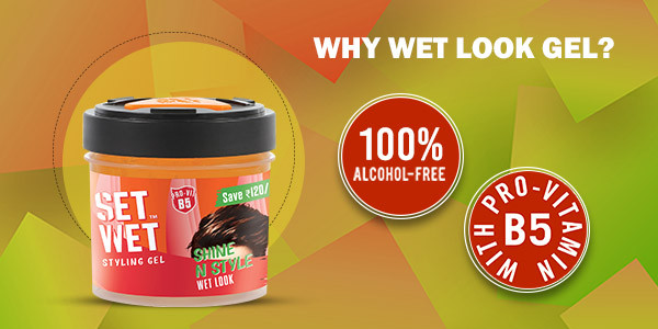 Buy Set Wet Styling Hair Gel for Men - Shine Everyday Online at Best ...