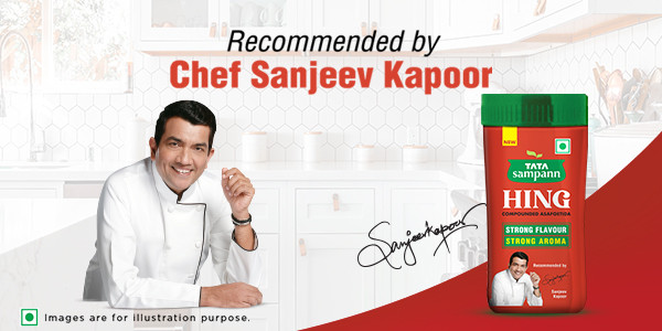 Buy Tata Sampann Bandhani Hing/Compounded Asafoetida - Strong Flavour ...