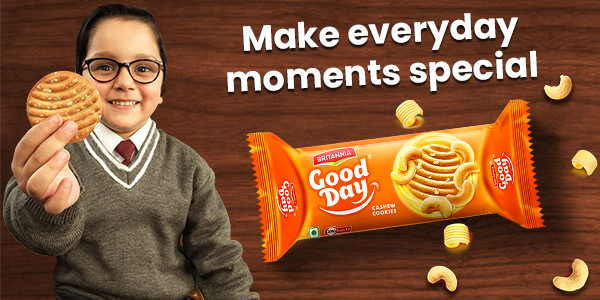 Buy Britannia Good Day Cookies - Rich Cashew 2x200 gm (Multipack ...