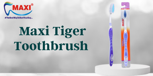 Buy MAXI Tiger Toothbrush Online at Best Price of Rs 40 - bigbasket