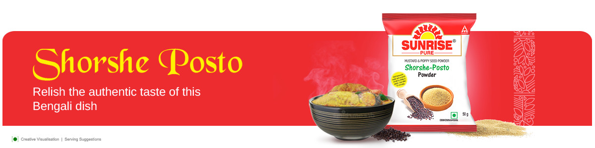 Buy Sunrise Pure Pure Shorshe Posto Powder, Mustard & Poppy Seeds Spice ...