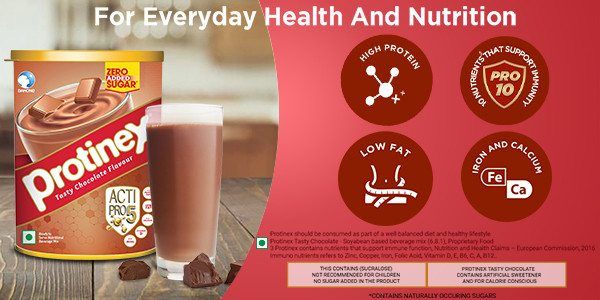 Buy Protinex Nutritional Drink Mix - For Adults, Rich Chocolate Flavour ...