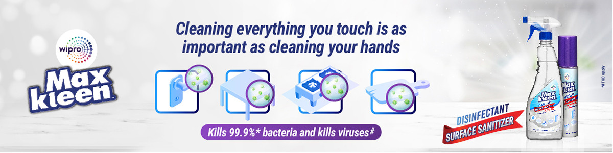 Buy Maxkleen Disinfectant Surface Sanitizer Online at Best Price of Rs ...