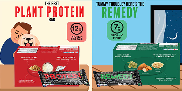 Buy D-Alive Health Brick - Protein, Plant Based Nutrition Snack Bars ...