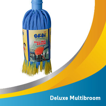 Buy Gebi Multi Broom - With Handle, Deluxe, Assorted Online at Best ...