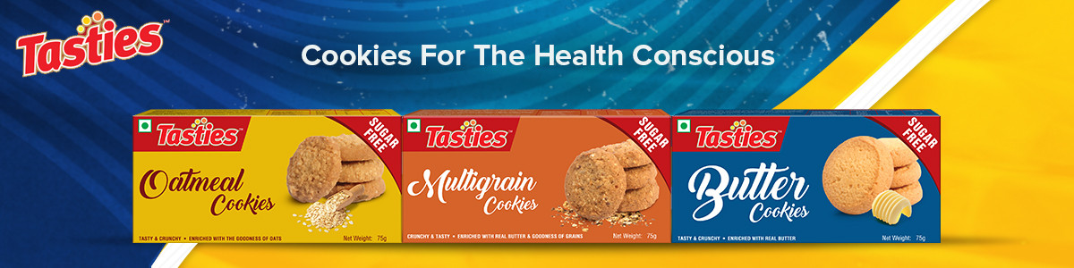 Buy Tasties Multigrain Cookies - Sugar Free Online at Best Price of Rs ...