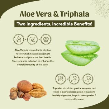 Buy Sri Sri Ayurveda Food Supplement Aloe Vera Triphala Juice 500 Ml Carton Online At Best Price ...