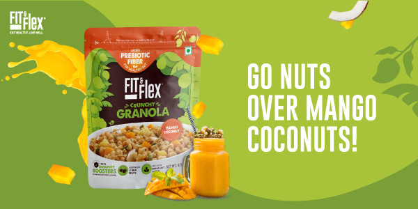Buy Fit & Flex Granola - Mango Coconut Online at Best Price of Rs null ...