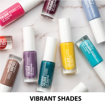 Buy Chambor Colour Studio – Le Squad Nail Enamel, Chip Resistant, Long ...