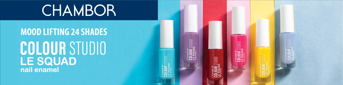 Buy Chambor Colour Studio – Le Squad Nail Enamel, Chip Resistant, Long ...