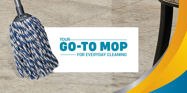 Buy Gebi Round Mop - Plastic, With Rod, Blue Online at Best Price of Rs ...