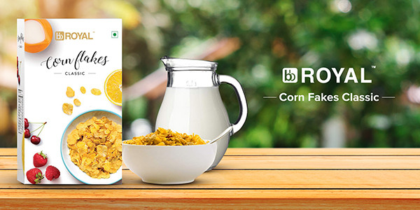 Buy bb Royal Corn Flakes - Crunchy, Vitamin Rich Online at Best Price ...