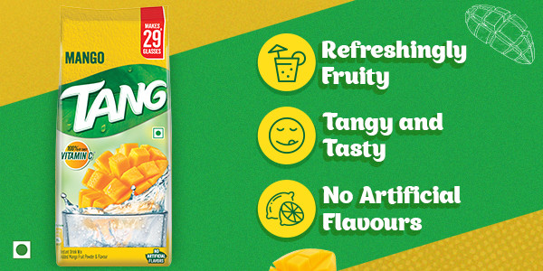 Buy Tang Instant Drink Mix Mango 500 Gm Pouch Online At Best Price of ...