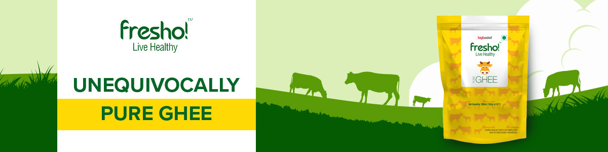 Buy Fresho Pure Ghee Online at Best Price of Rs 359 - bigbasket