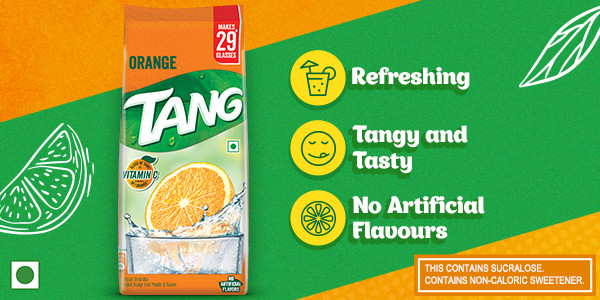Buy Tang Instant Drink Mix Orange 500 Gm Pouch Online At Best Price of ...