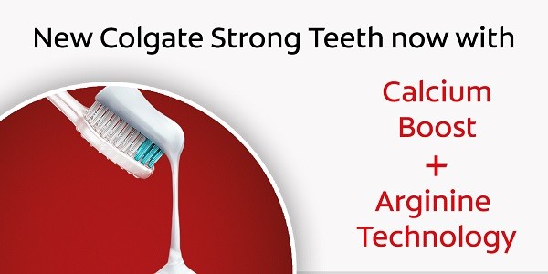 Buy Colgate Toothpaste Strong Teeth Dental Cream Anti Cavity 200 Gm ...