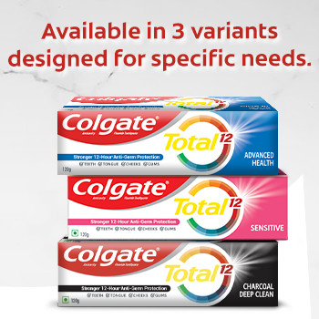 Buy Colgate Whole Mouth Health, Antibacterial Toothpaste, 120gm + 120gm ...