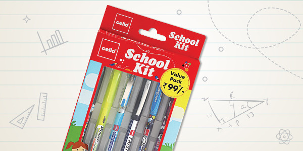 Buy Cello School Kit 6 Pcs Online At Best Price of Rs 49 - bigbasket