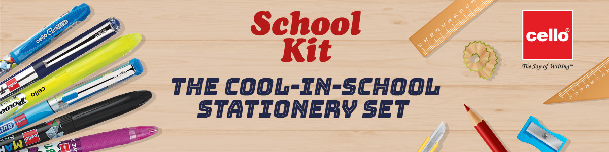 Buy Cello School Kit 6 Pcs Online At Best Price of Rs 49 - bigbasket