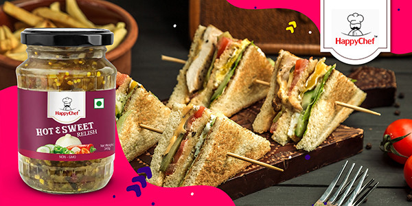 Buy HappyChef Hot & Sweet Relish Online at Best Price of Rs 99 - bigbasket