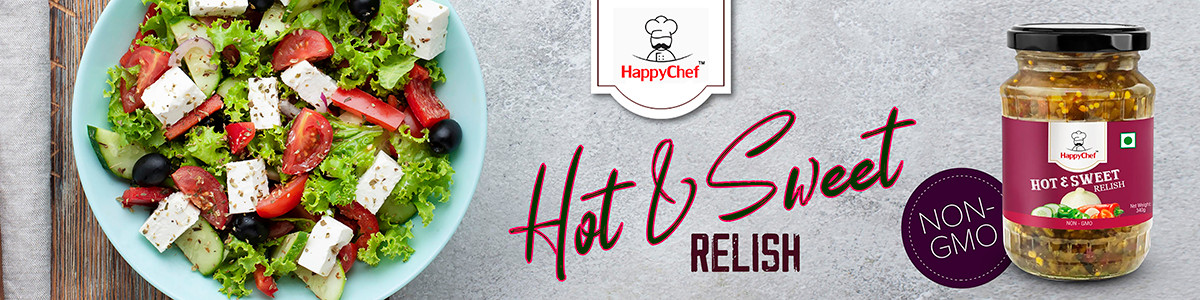 Buy HappyChef Hot & Sweet Relish Online at Best Price of Rs 99 - bigbasket
