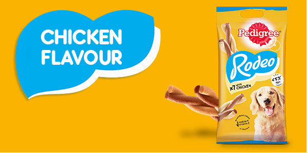 Buy Pedigree Rodeo Duos Adult Dog Treat - Chicken & Bacon Online at ...