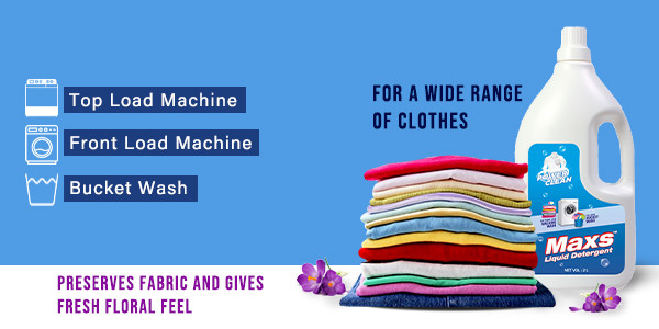 Buy Maxs Liquid Detergent Power Clean Online at Best Price of Rs 430 ...