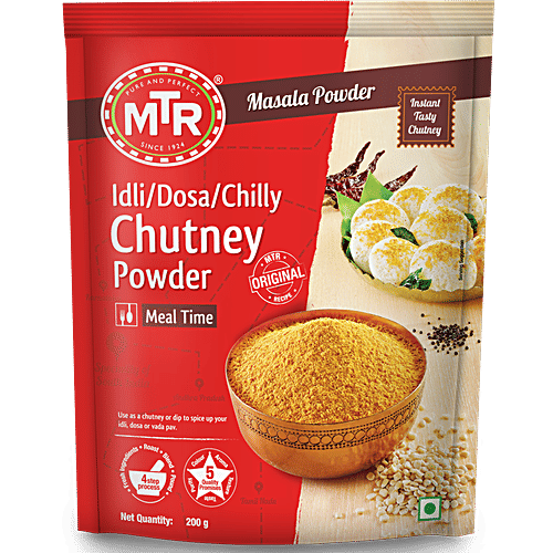 Buy Mtr Powder Chutney 200 Gm Pouch Online at the Best Price of Rs 155 ...