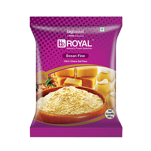 Buy Bb Royal Besan Flour 500 Gm Online At Best Price of Rs 55 - bigbasket