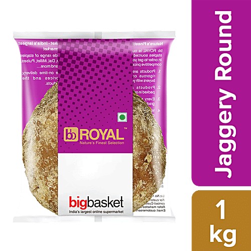 Buy Bb Royal Natural Jaggery Round 1 Kg Online at the Best Price of Rs ...