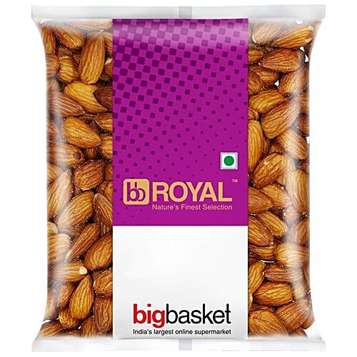 Buy Bb Royal Almondbadam Roasted Salted 100 Gm Pouch Online At Best ...
