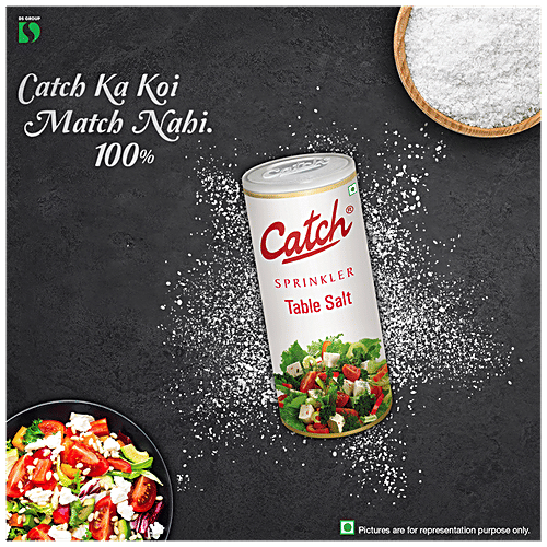 Buy Catch Table Salt - Iodized 100 gm Tin Online at Best Price. of Rs ...