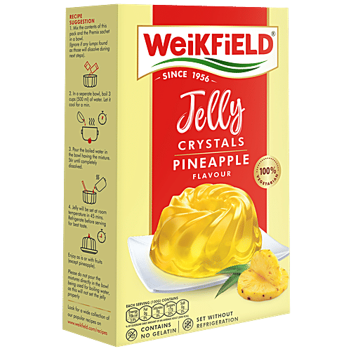 Buy Weikfield Jelly Crystals - Pineapple Flavor Online at Best Price of Rs 35 - bigbasket