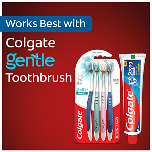 Buy Colgate Toothpaste - Strong Teeth, Dental Cream, Anti Cavity 100 gm ...